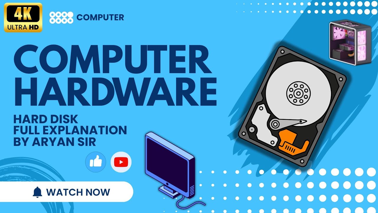 Computer Hardware Explained 3 | Components of a Computer | #ssc # ...