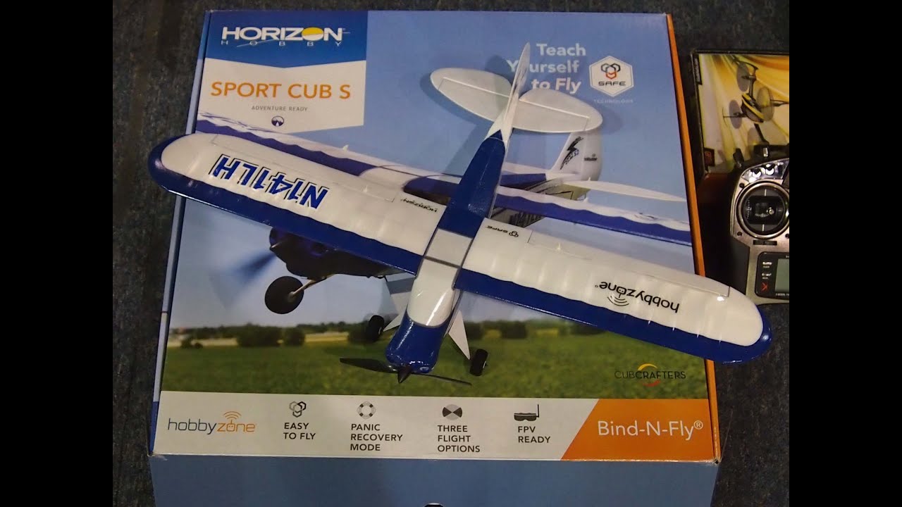 HOBBY ZONE SPORT CUB S BNF RC - AJ WHITE HORIZON HOBBY - ALLY PALLY ...