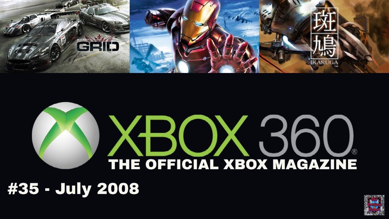 Official XBOX 360 Magazine - July 2008 Demo Disc #35 [Nostalgia Trip ...