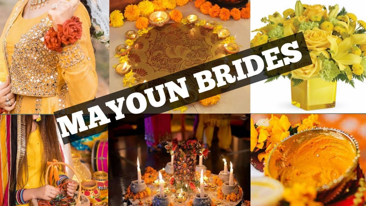 Pakistani Mayon Outfits Ideas || Mehndi dresses || Brides to be,, 🔥💛 ...