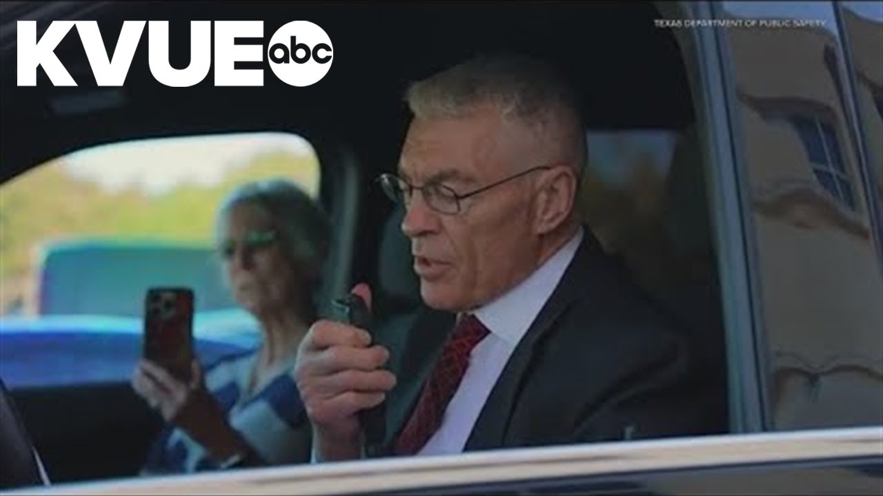 Texas DPS Director Steven McCraw leaves headquarters for the final time ...