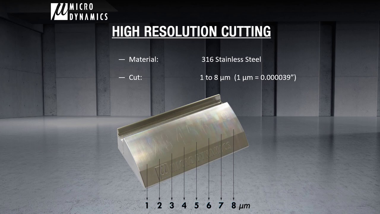 Micro Dynamics USA – High Resolution Cutting - YouTube