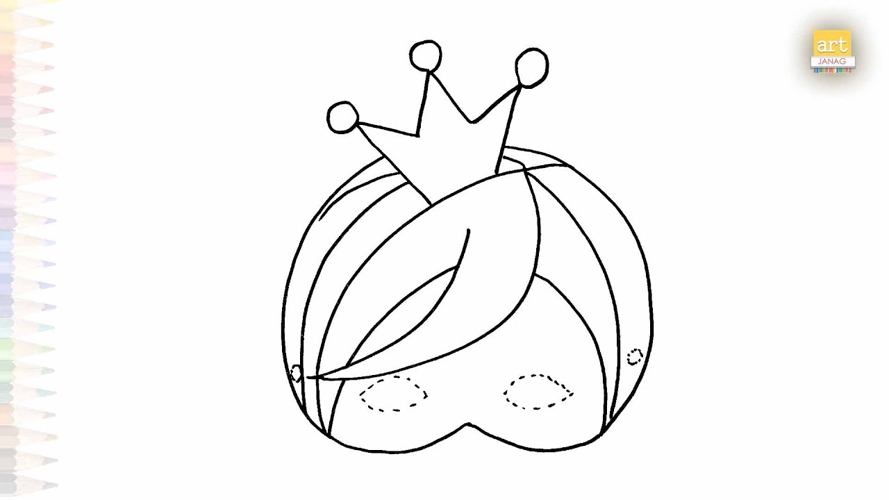 Princess face mask drawing easy | Cartoon sketches | How to draw ...