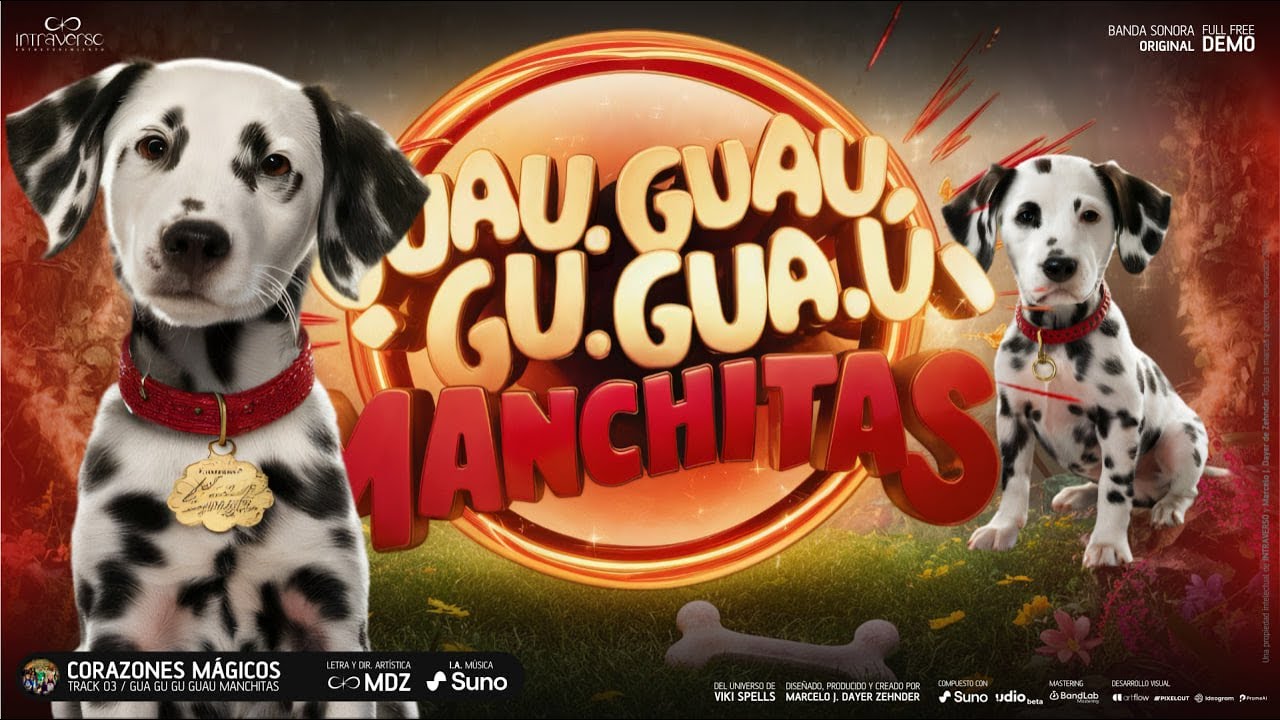 03 / "GUAU GU GU GUAU MANCHITAS" / LP CORAZONES MÁGICOS - YouTube