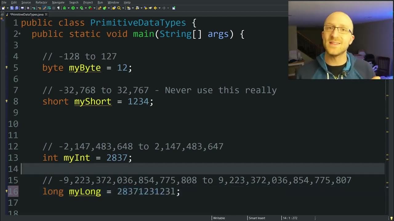 Primitives Data Types In Java All the Primitives And What They Do - YouTube