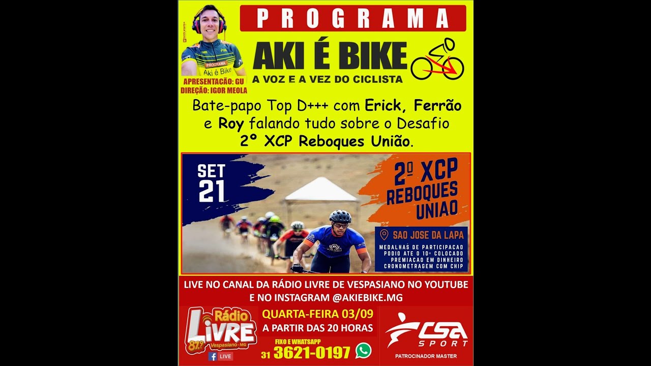 PROGRAMA AKI É BIKE - 03-09-25 - YouTube
