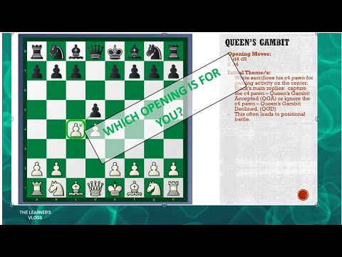 Chess Openings Lessons - Queen's Pawn Openings - YouTube