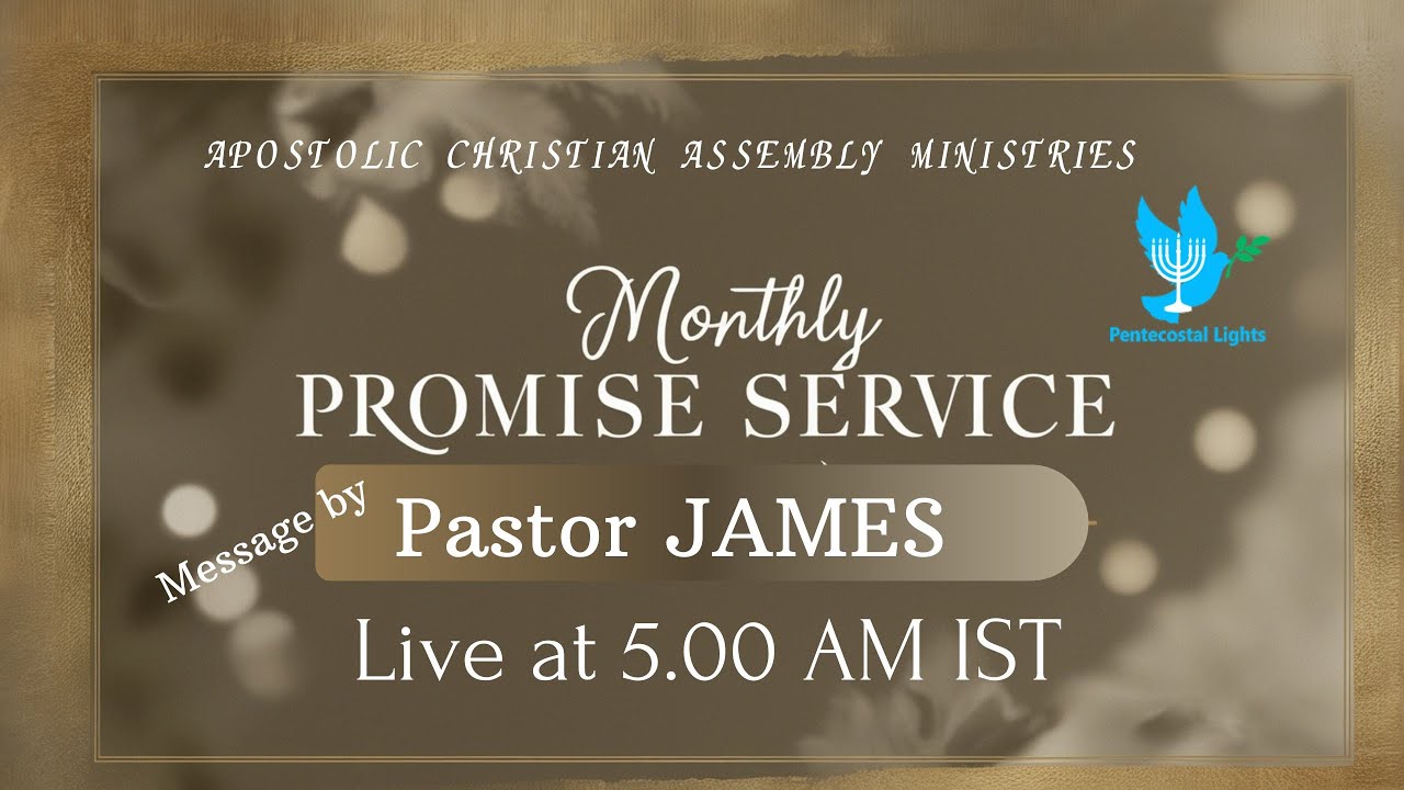 Monthly Promise Service - 01 Oct 2024 - YouTube