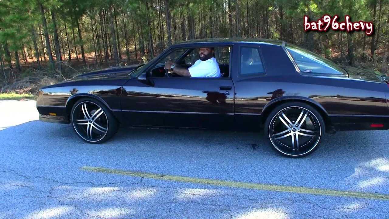 BURNOUT Chevy Monte Carlo SS Aerocoupe on 22" Staggered Rims - 1080p HD ...