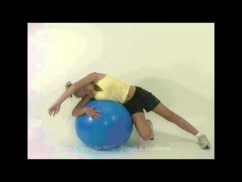 Core Exercise Side Trunk Stretch - Physical Therapy Exercise - YouTube