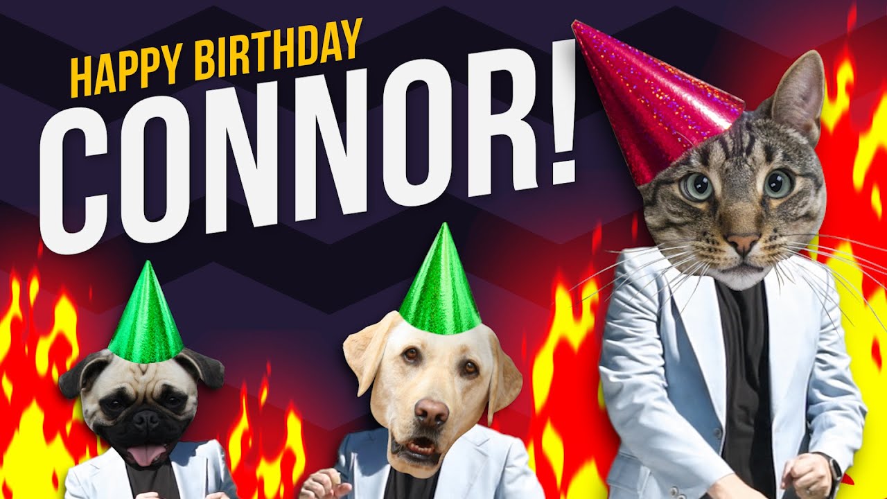 Happy Birthday Connor - Its time to dance! - YouTube