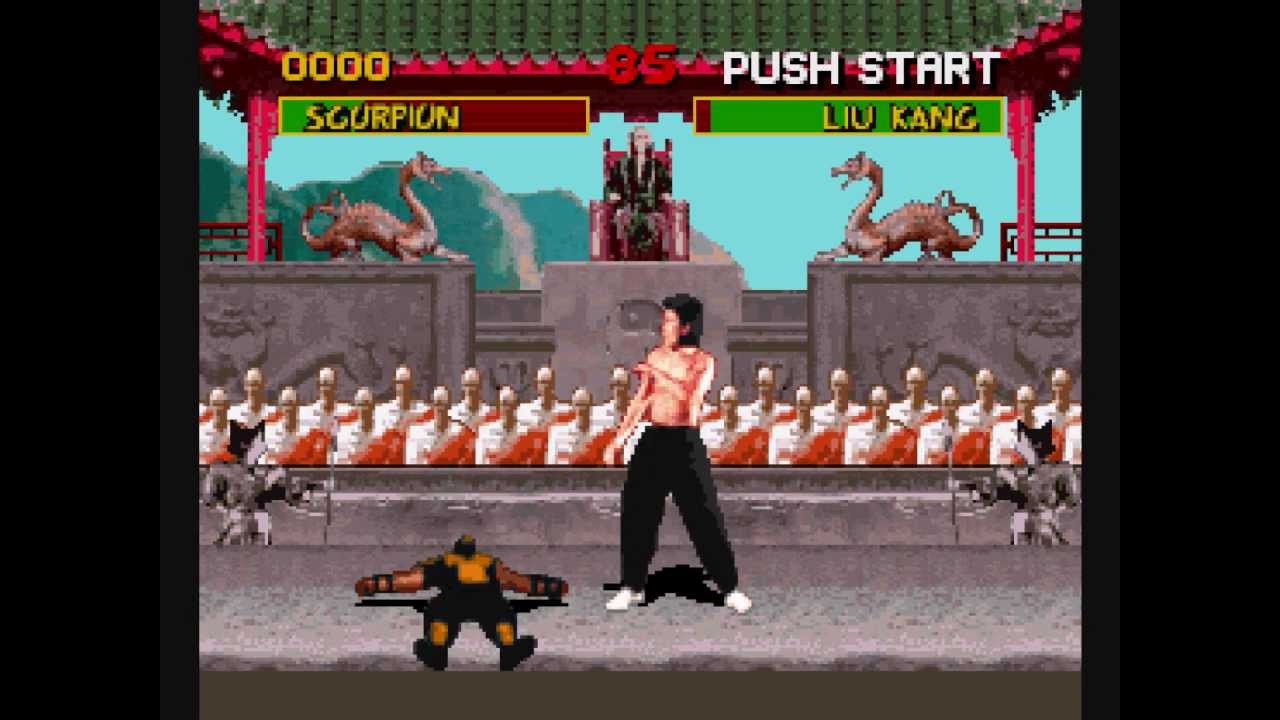 Mortal Kombat (Japanese) Super Famicom SNES Review - YouTube