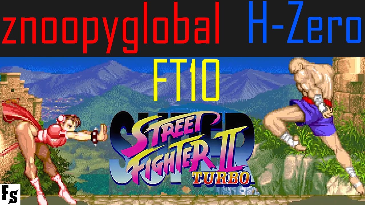 Super Street Fighter 2 Turbo - znoopyglobal [Chun-Li] vs H-Zero [O.Sagat] (Fightcade FT10) - YouTube