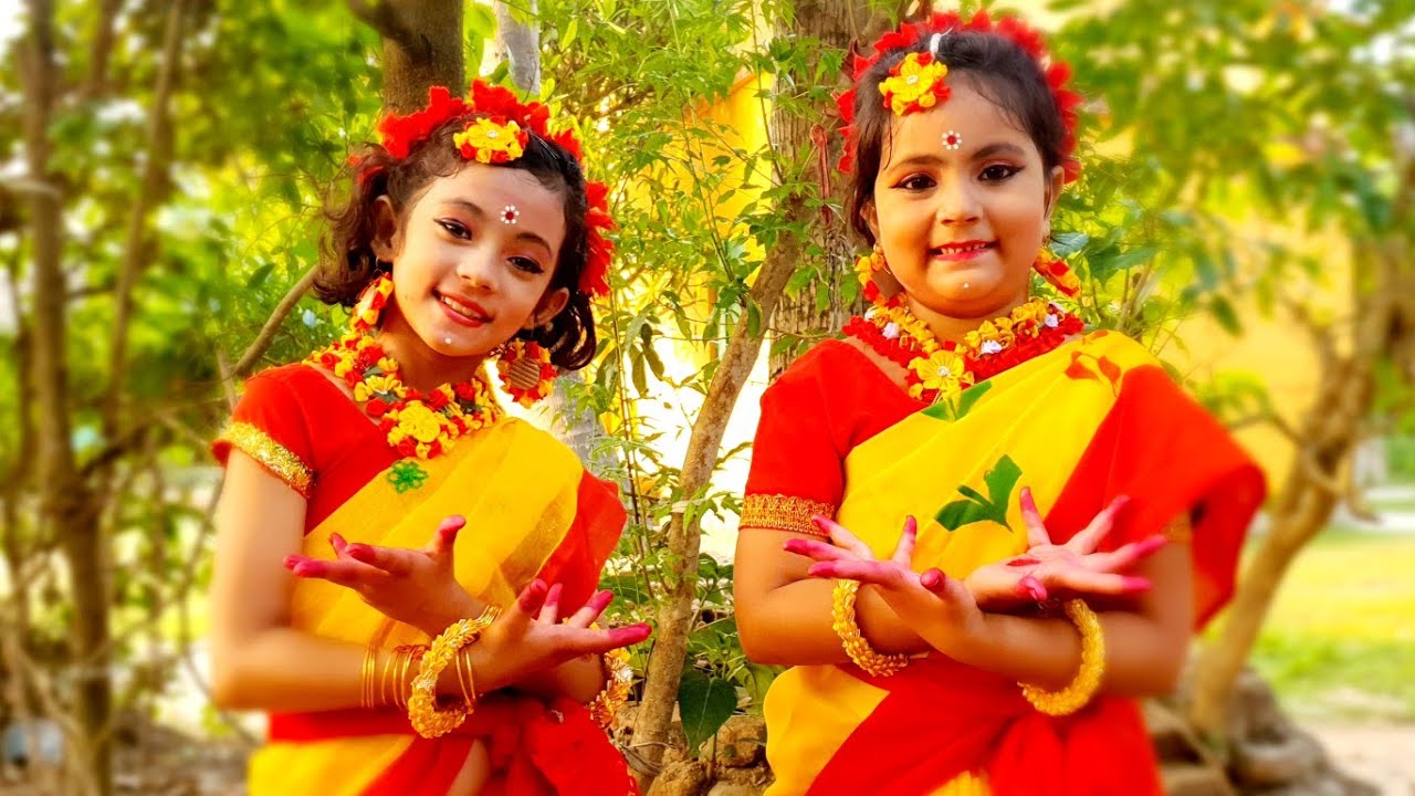 Fule Fule Dhole Dhole|| My students' tribute to RabindranathTagore ...