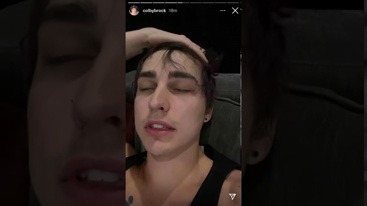 Colby. B Instagram Stories 12/21/2020 #colbybrock #colby #brock - YouTube