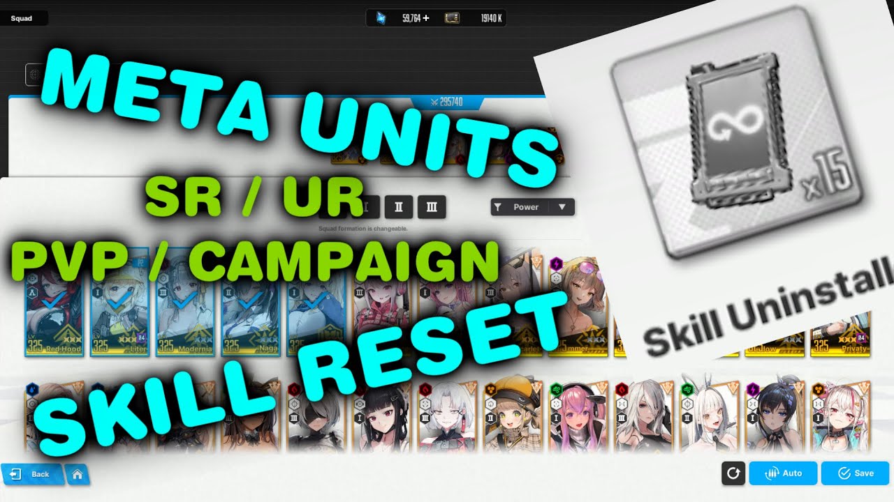 Who to SKILL RESET? Current Meta Units in Nikke - YouTube