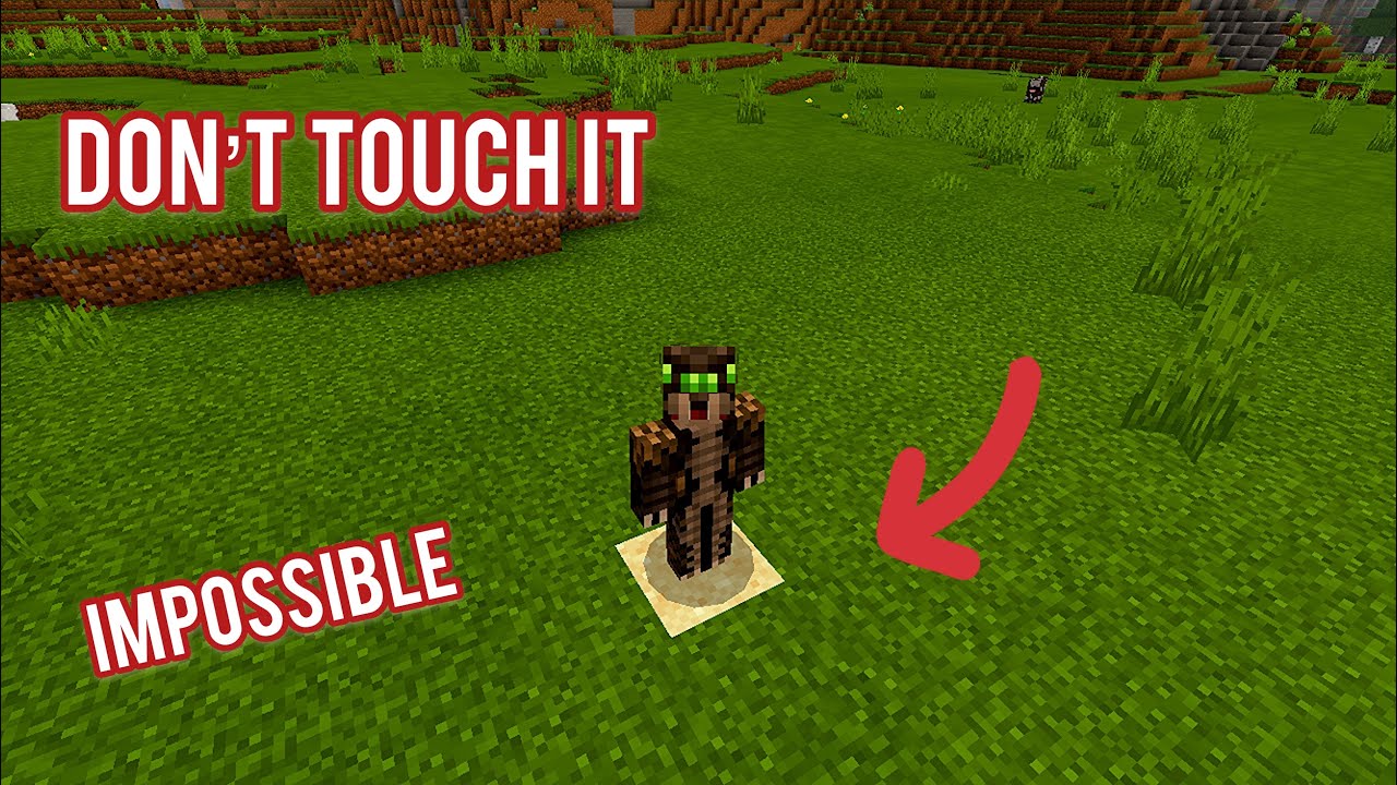 If I Touch Grass The Video Ends (Minecraft) - YouTube