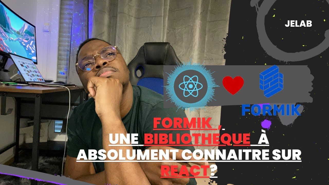 FORMIK, une bibliothèque à absolument connaitre sur REACT - YouTube