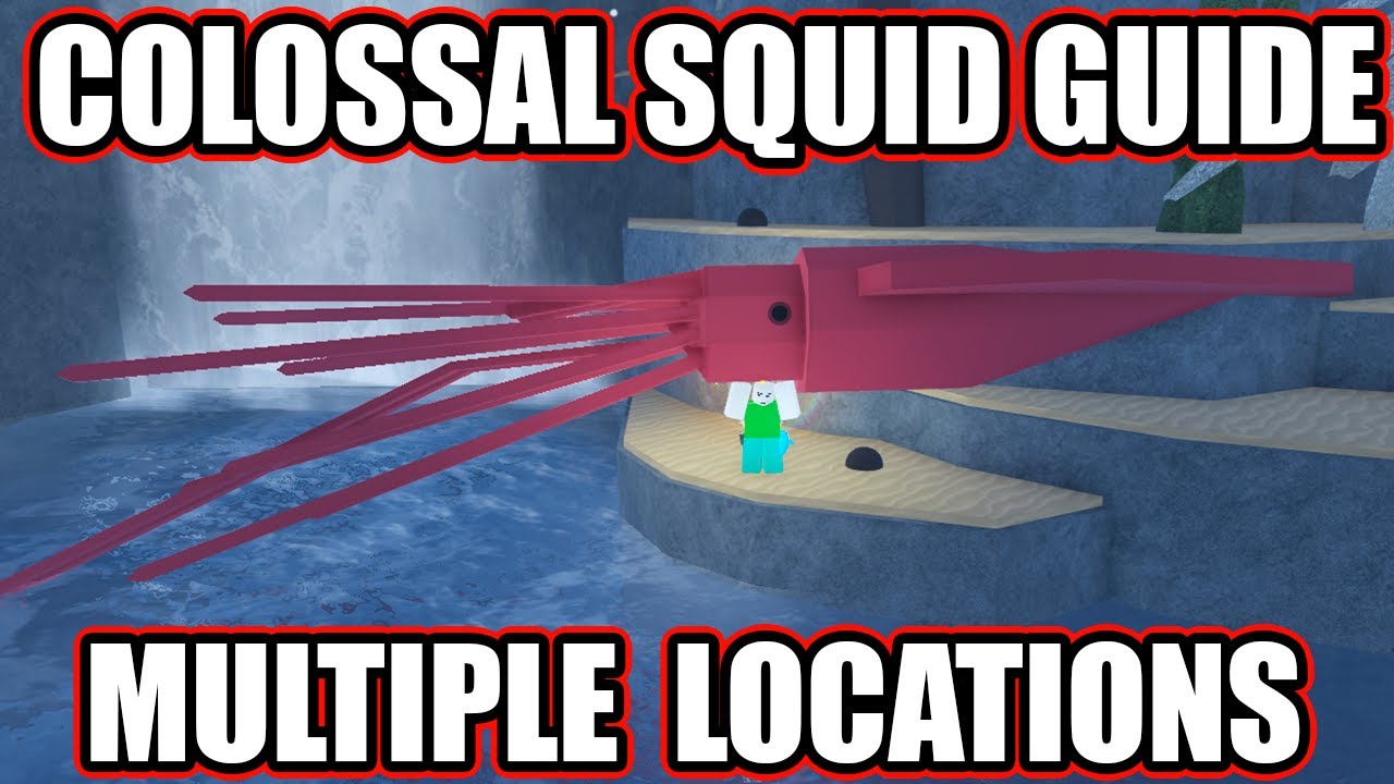 HOW TO CATCH COLOSSAL SQUID FULL GUIDE ON FISCH ROBLOX - YouTube
