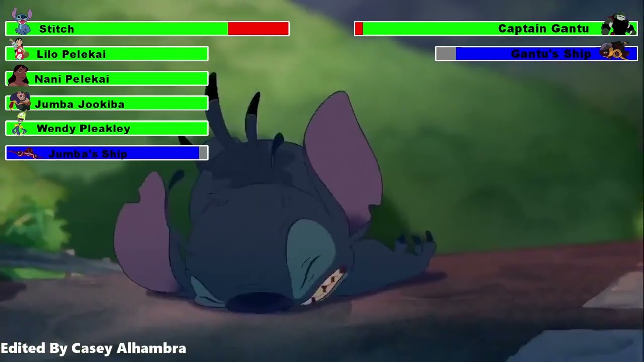 Lilo & Stitch (2002) Final Battle with healthbars 1/2 - YouTube