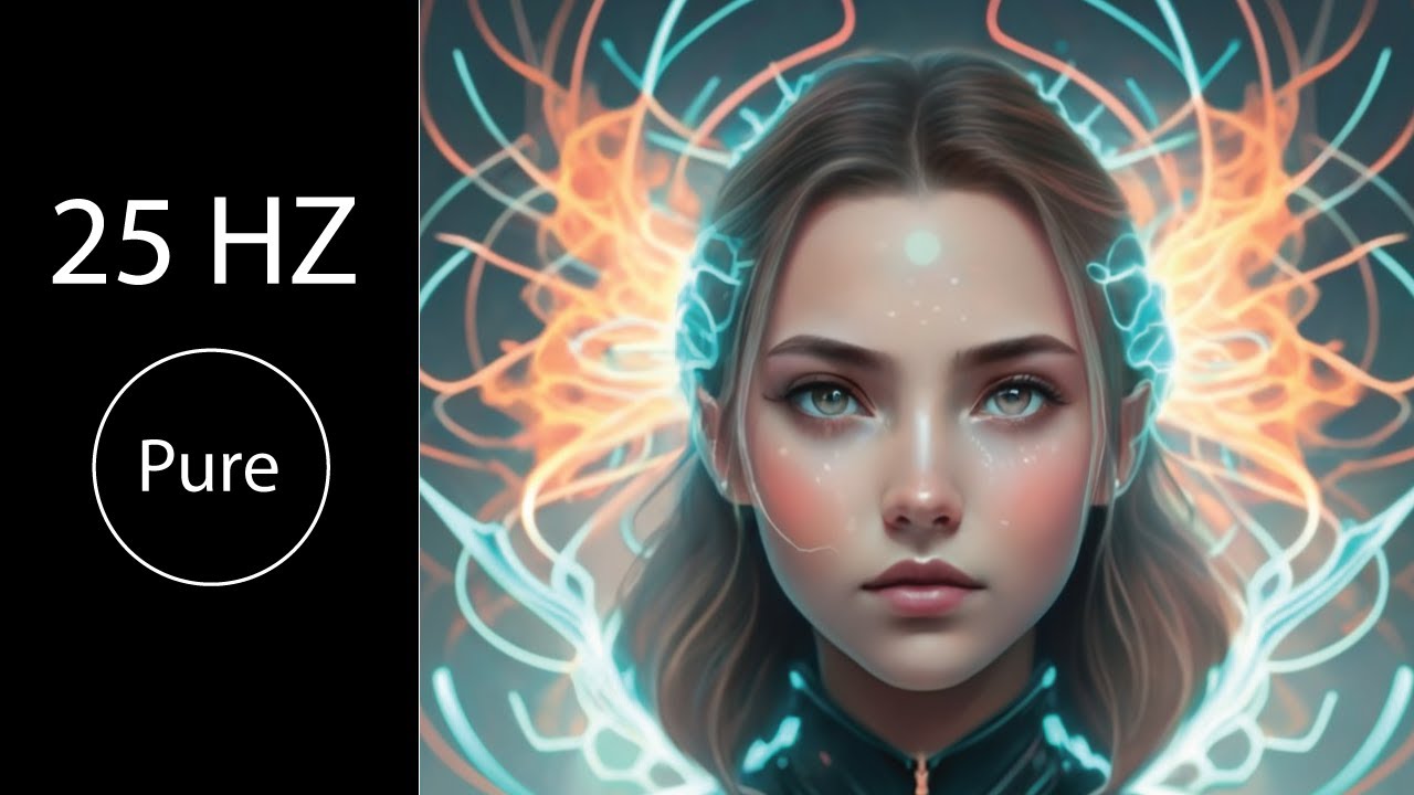 25 Hz: Unlock Hyper Focus | Binaural Beats For Focus & Study (Pure Tone) - YouTube