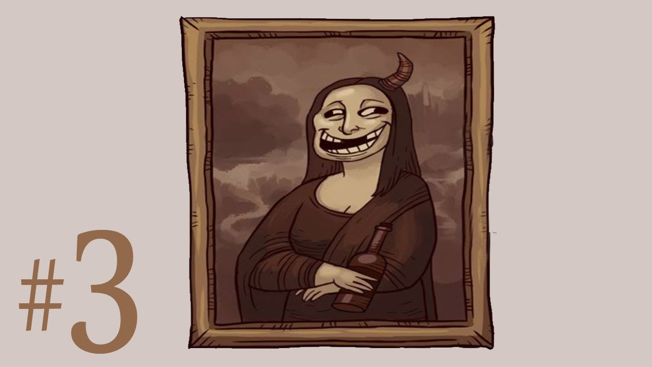 OMG TROLLA LISA STOLEN! - Trollface Quest 3 - YouTube