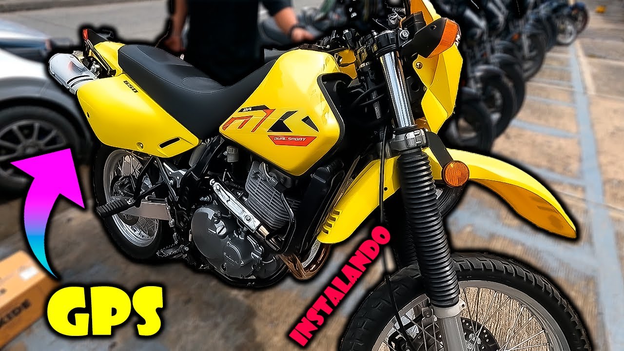 INSTALANDO GPS a la Dragona SUZUKI DR 650 🙏 - YouTube