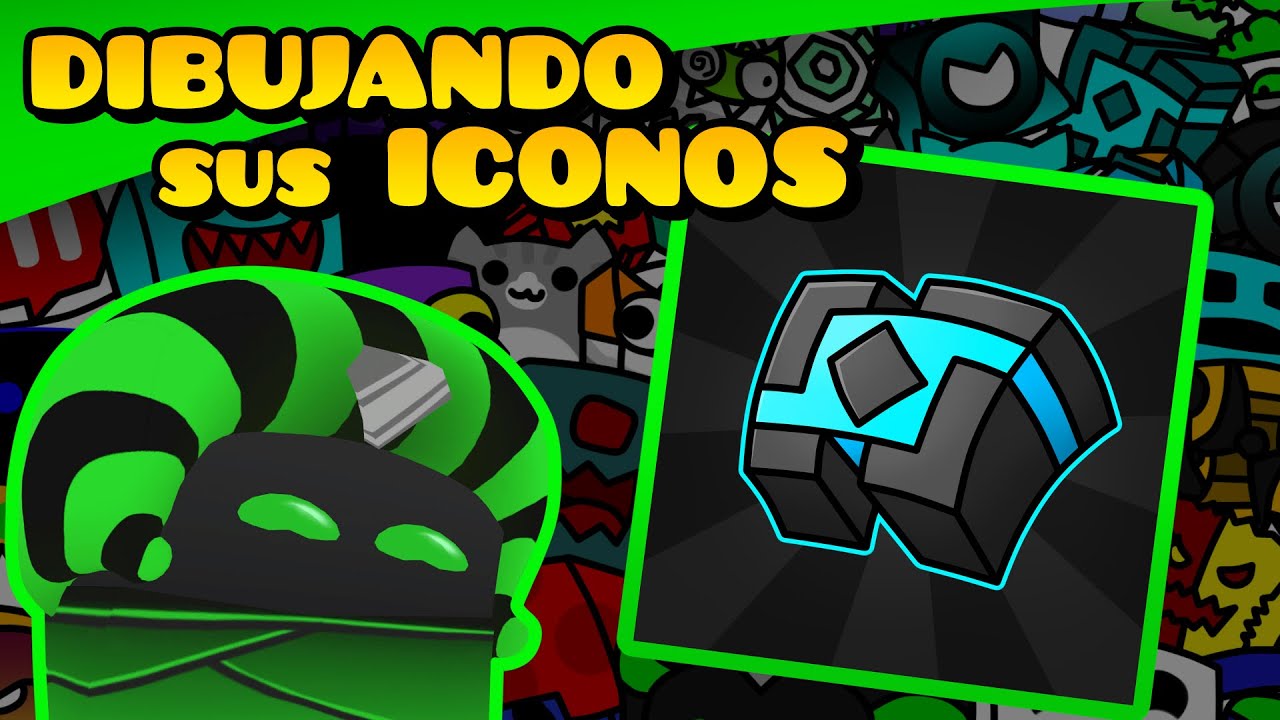 [DIRECTO EXCLUSIVO] Dibujando sus iconos de geometry dash 2.2!!! - YouTube