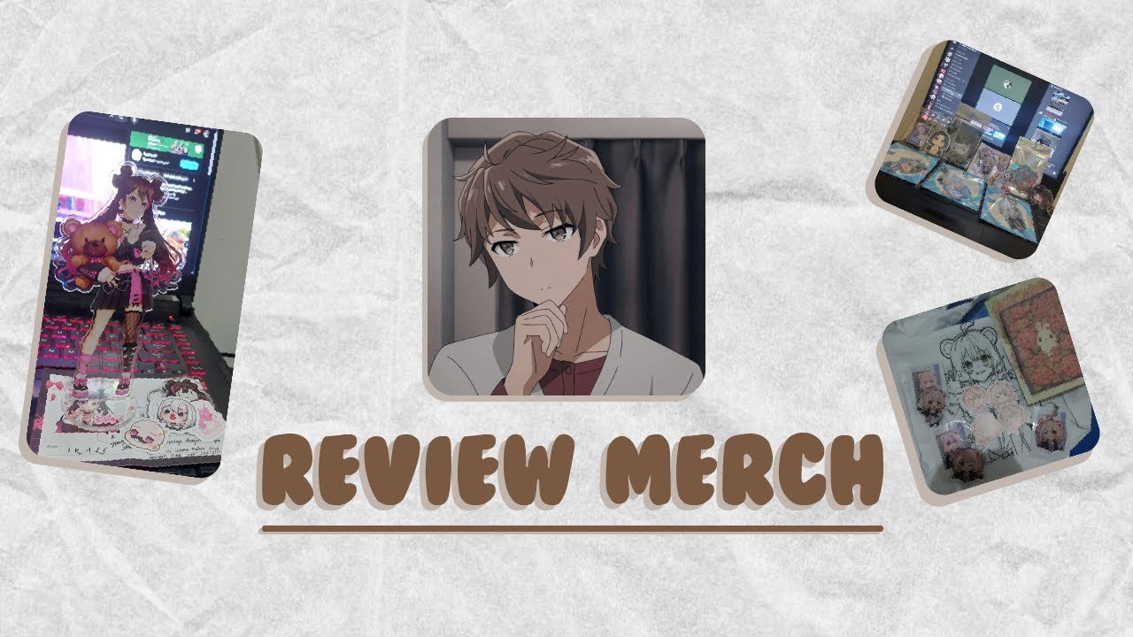 review merch vtuber || [Review] - YouTube