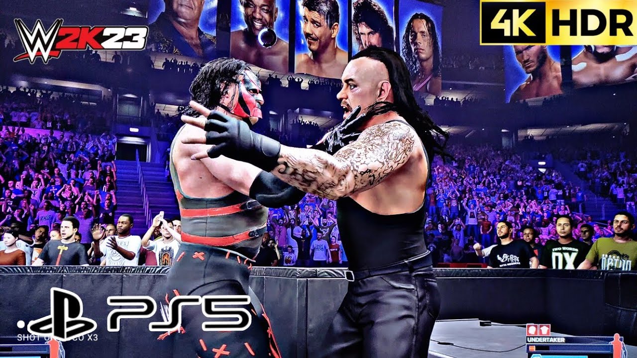 WWE 2K23- Kane VS Undertaker - WRESTLEMANIA Extream Fight [ 4K HDR ...