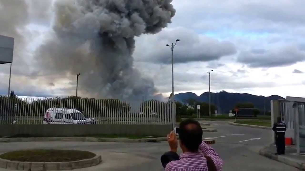 New Angle of the Columbia Gunpowder Factory Explosion - YouTube