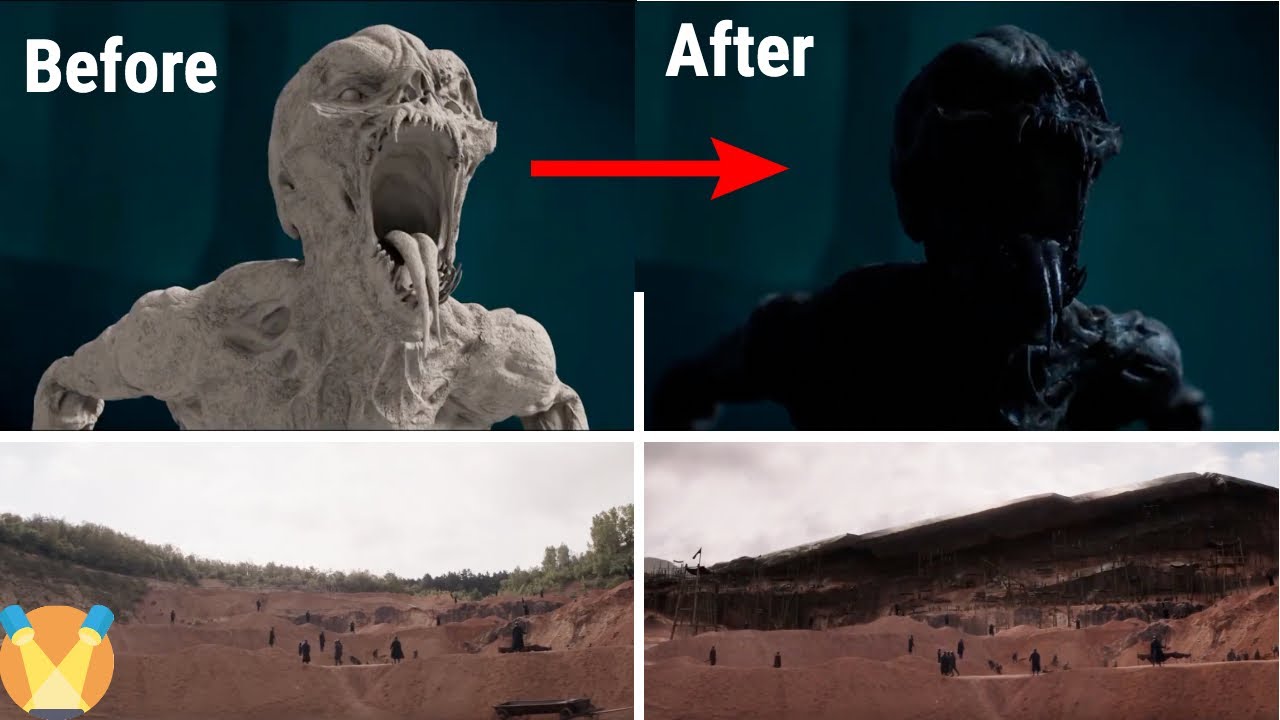 The Witcher VFX Breakdown - Best Compilation - YouTube