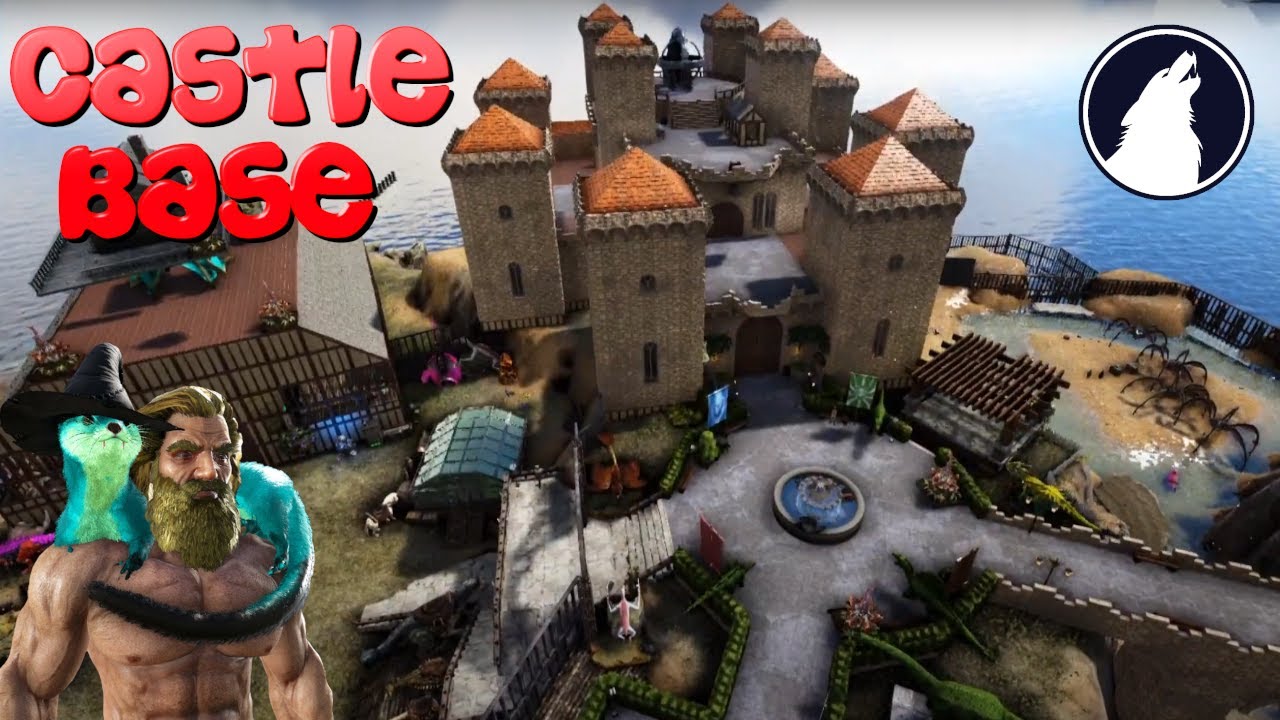 Epic Castle on Ragnarok | Ark: Survival Evolved - YouTube