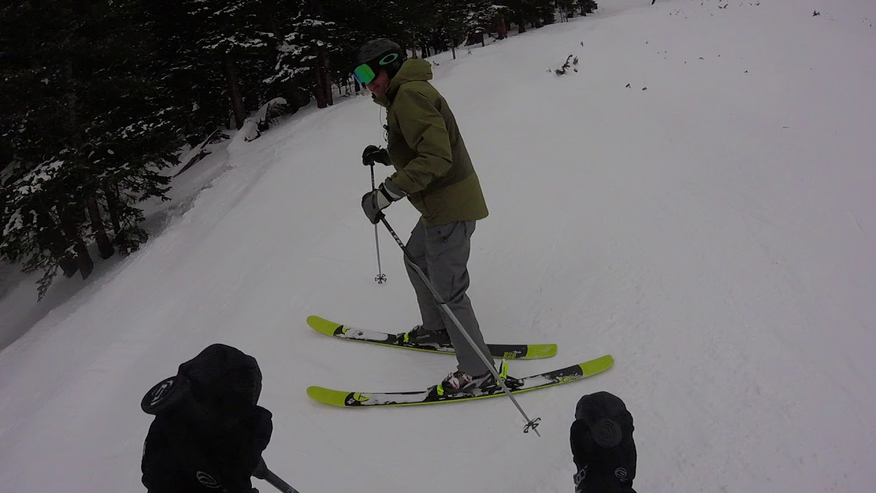 GOPR0214 11/28/2018 Copper Mountain Sierra lift to Colemans back down ...