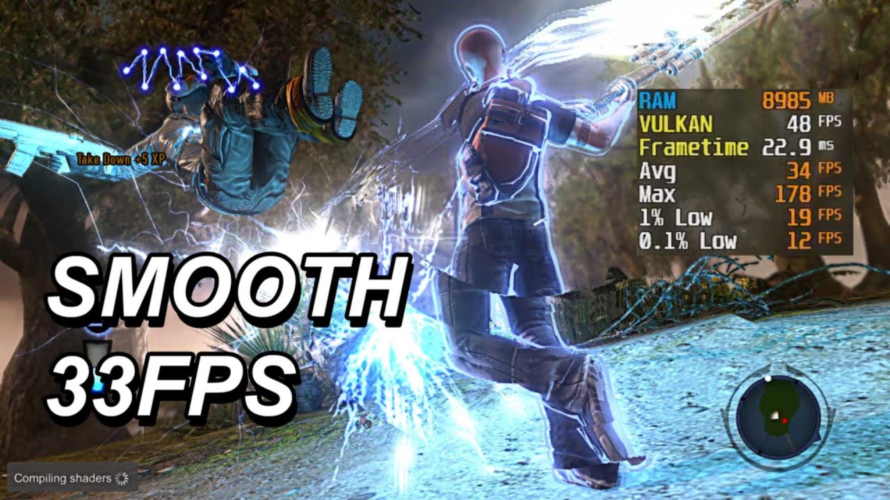 RPCS3 InFamous 2 on 2023 - Ryzen 7 5800X & RTX 2060 - YouTube