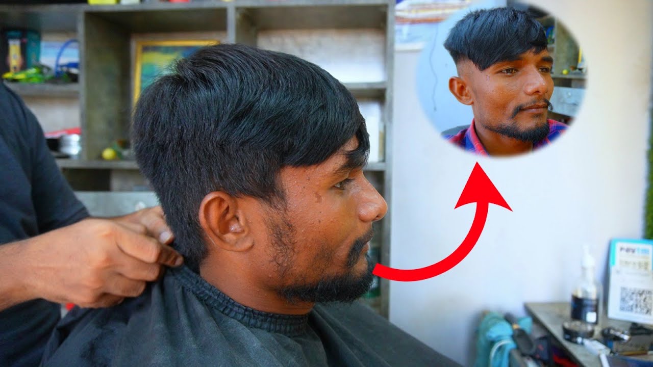 one side fade cut step by step tutorial || trending 2023 - YouTube