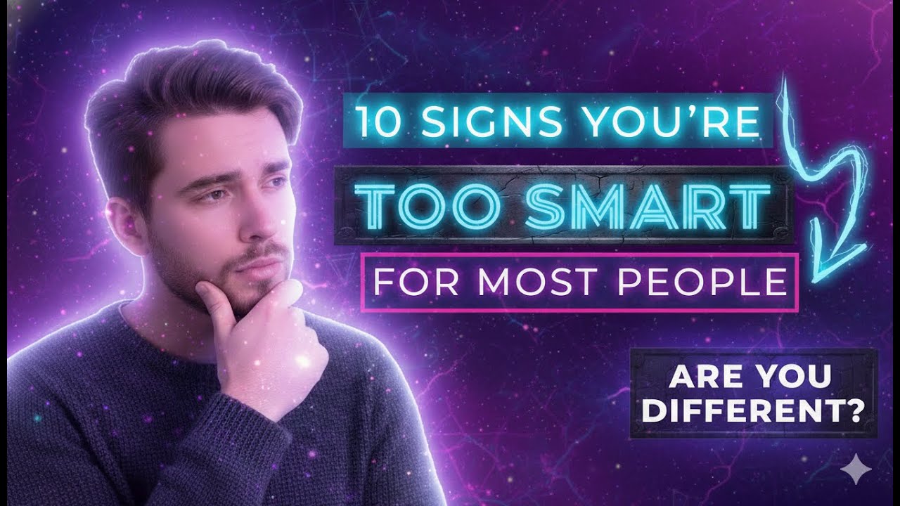 10 Signs You’re Too Smart For Most People (The Real Struggle) - YouTube