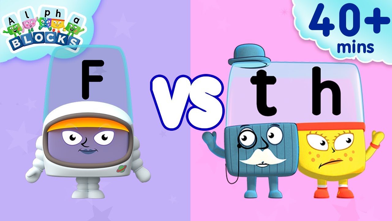 Spelling Made Easy - F vs TH ️ | Learn to Read and Spell | Alphablocks ...