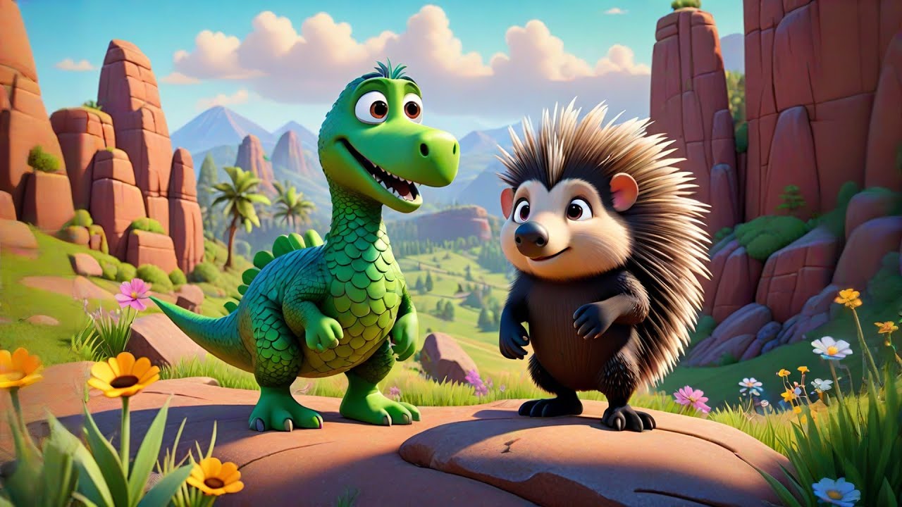 Dodo Dino Climbs the Hill | Fun Dinosaur Adventure Song for Kids ...