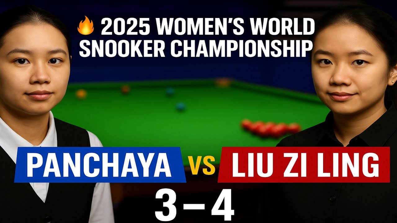 2025 World Women's Snooker Championship QF丨PANCHAYA VS LIU ZI LING🔥 ...