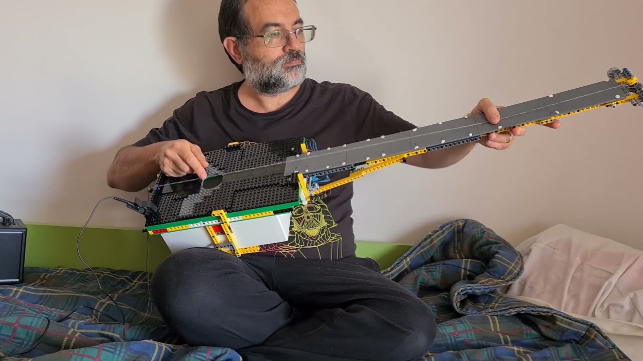 LEGO Bass Guitar v1.0.1 - YouTube