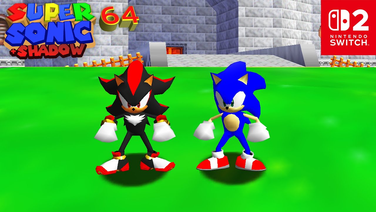 Super Sonic & Shadow 64 (2 Players) - 100% Full Game Walkthrough - YouTube