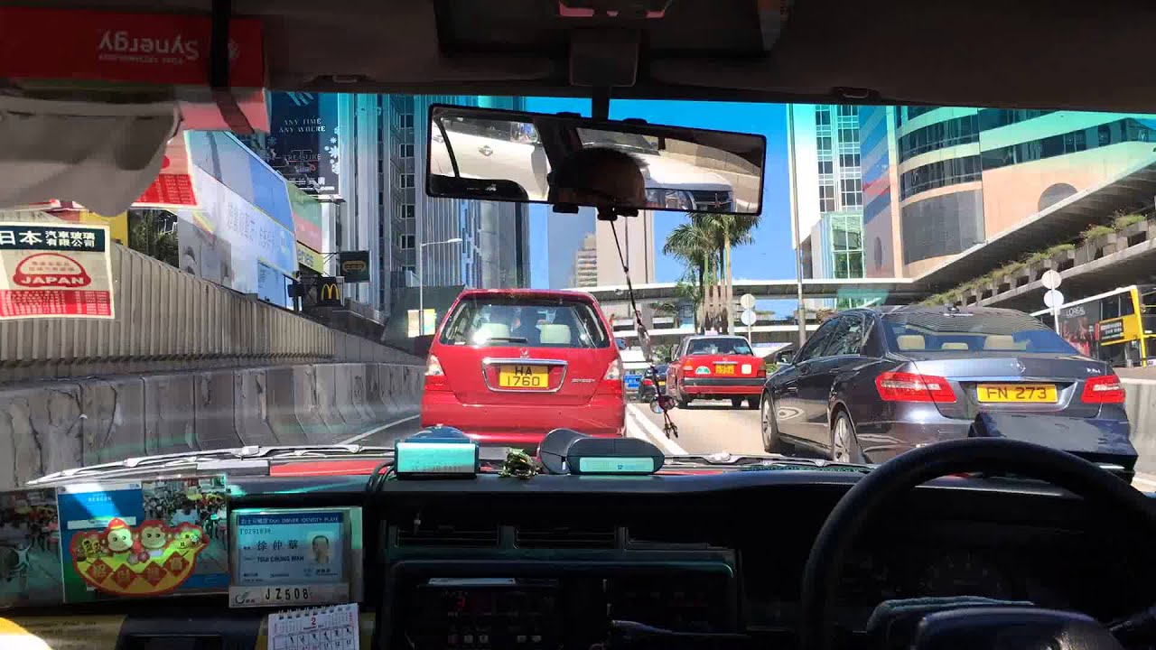 Crazy Taxi ride in Hong Kong ... off course as time lapse - YouTube