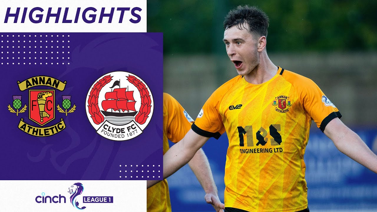 Annan Athletic 3-1 Clyde | One Step Closer To Promotion For Annan ...