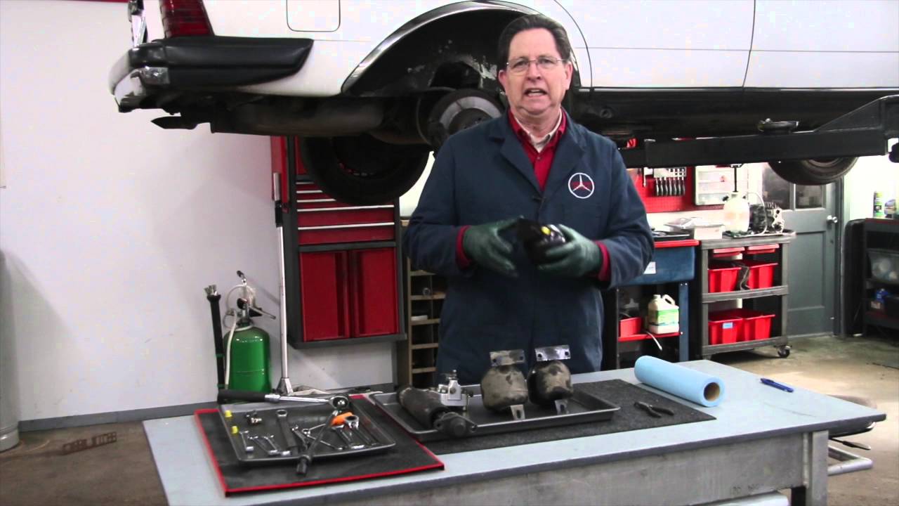 Mercedes Self Leveling Rear Suspension SLS Part 3: The Primary Culprit ...