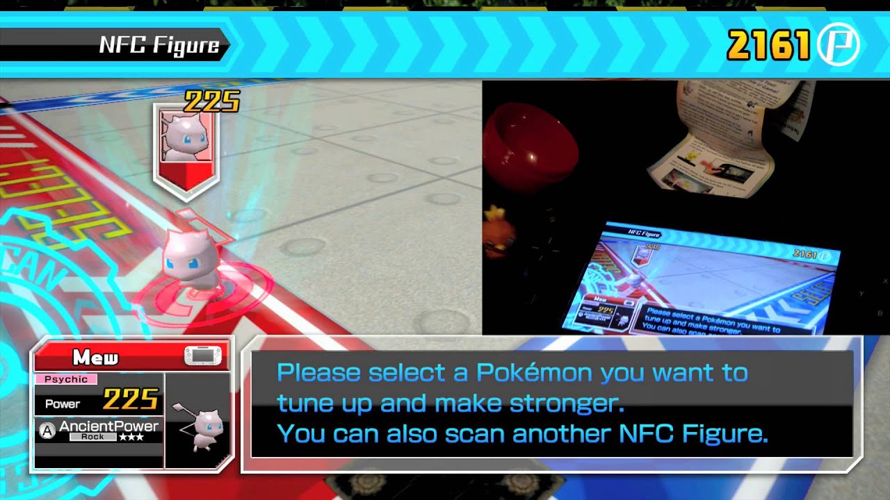 Pokemon Rumble U NFC Figures Commentary Wii U - YouTube