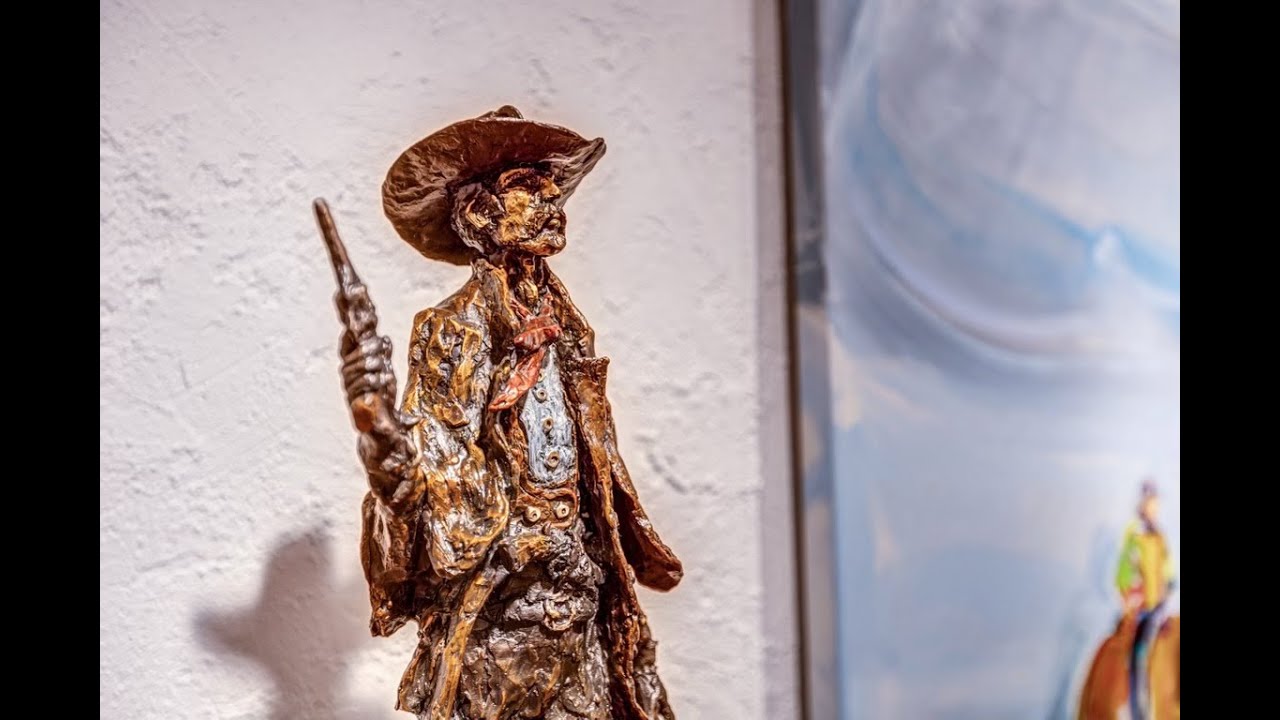 Gib Singleton - The Iconic Western & Biblical Bronze Sculptor - YouTube