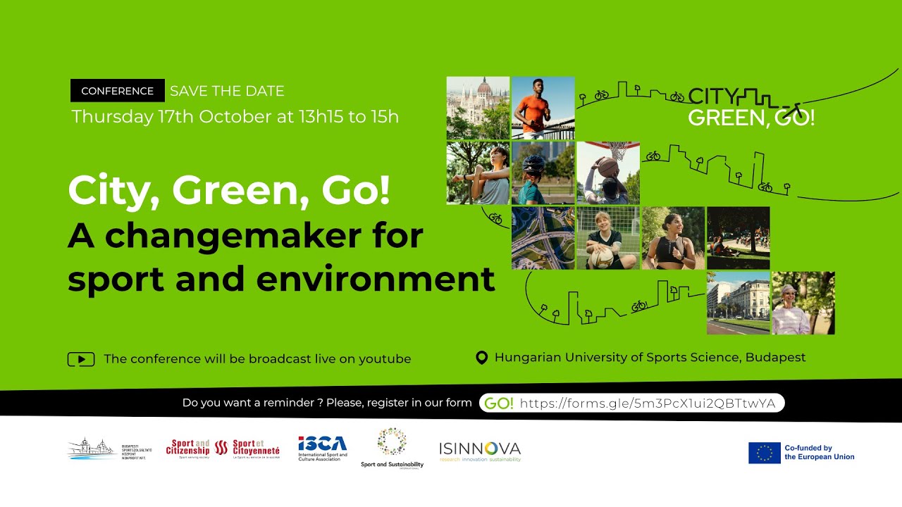 City, Green, GO! A changemaker for sport and environment - YouTube