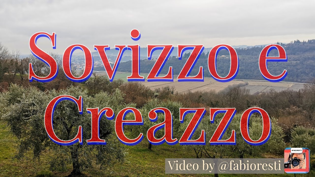 Sovizzo e Creazzo (Vicenza). Col drone in inverno - YouTube