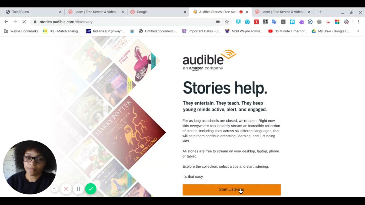 Bell - Audible Stories Free Audiobooks at Audible.com - YouTube